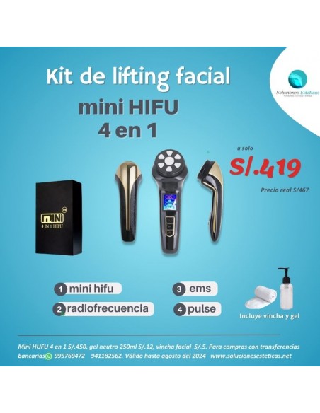 Mini HIFU 4 en 1